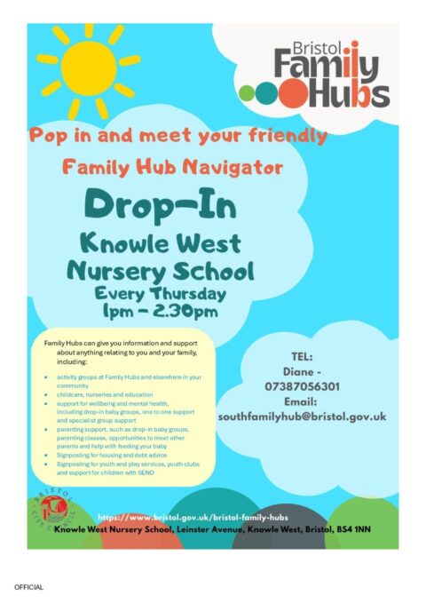 Family Hub Drop-In at Knowle West Nursery School - Every Thursday ...